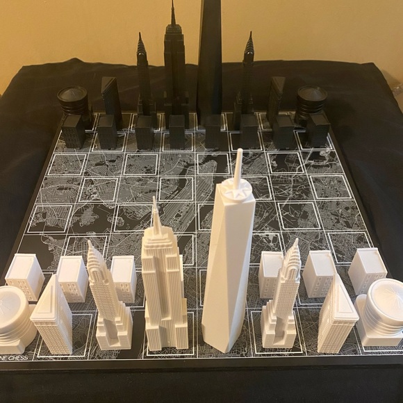 Skyline Chess | Games | Brand New Skyline New York Chess Set | Poshmark